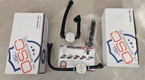 J L JLT Driver And Passenger Side Silver Oil Separators For Mustang Shelby GT