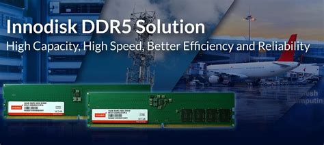 Innodisk Industrial Quality Ddr5 Dram Modules