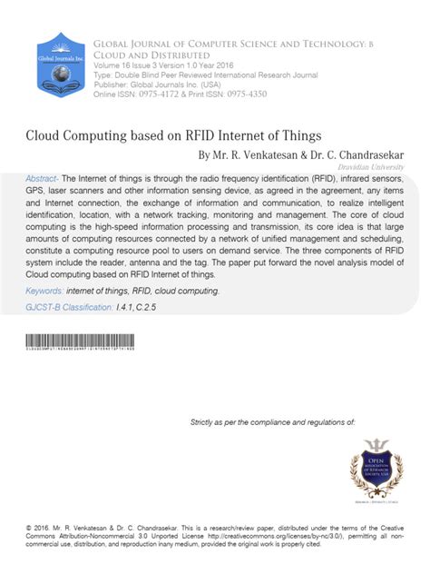 4 Cloud Computing Based On Rfid Pdf Pdf Radio Frequency Identification Cloud Computing