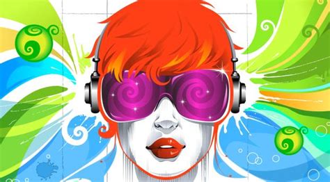 Girl Glasses Mask Wallpaper Hd Vector 4k Wallpapers Images And
