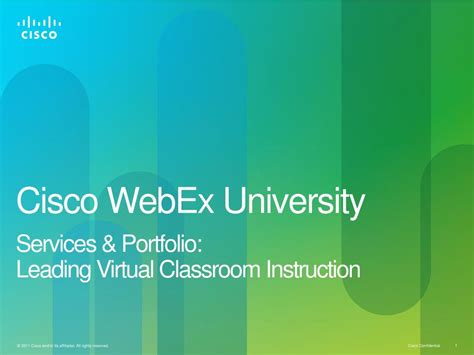 Cisco Webex Classroom