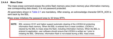 Msp430f2272 Bsl Password File Msp Low Power Microcontroller Forum