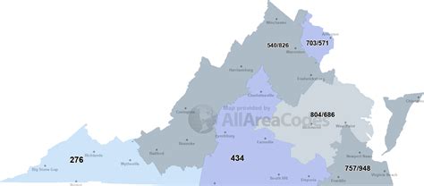 Area Code Map Interactive And Printable