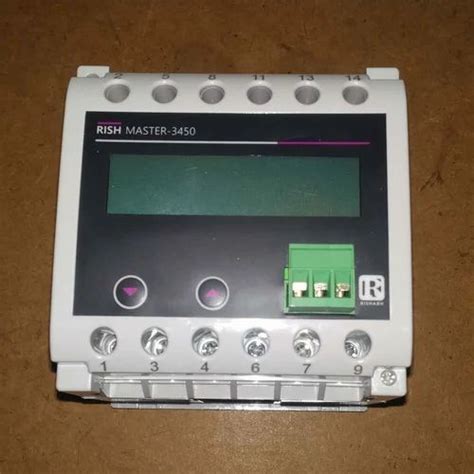 3 Phase Digital Rishabh Multifunction Meter 240 V Model Name Number