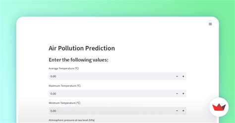 Air Pollution Prediction