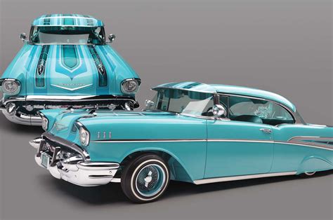 1957 Chevrolet Bel Air Custom Tuning Hot Rods Rod Gangsta