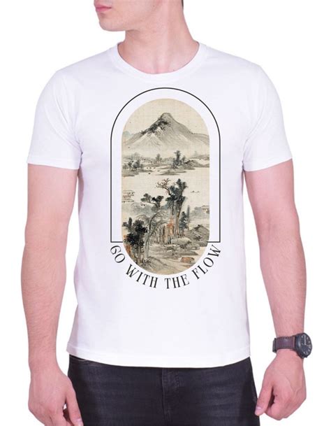 تیشرت طرح طبیعت زویناس