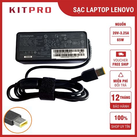 Mua Sạc laptop Lenovo đầu vuông chuôi USB V A A dây sạc máy tính Lenovo Thinkpad