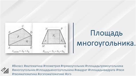 Площадь многоугольника 8 класс Геометрия Youtube