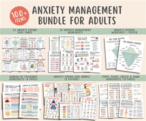 Anxiety Management Bundle For Adults 100items Mindspace