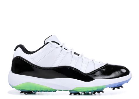 Jordan 11 Low Golf Concord Air Jordan Aq0963 101 White Black