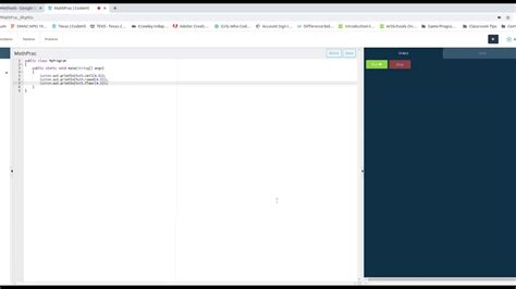 Math Class Methods In Java Youtube