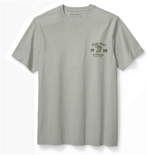 Eddie Bauer Mens Frisky Fish Graphic Tee Review Fishing Answers