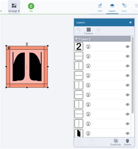 Tutorial Viewing Missing Layers In Cricut Design Space DCuts