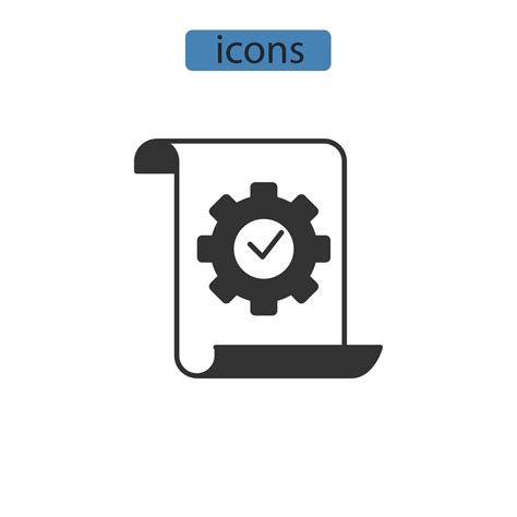 Procedure Icons Symbol Vector Elements For Infographic Web 8546546 Vector Art At Vecteezy