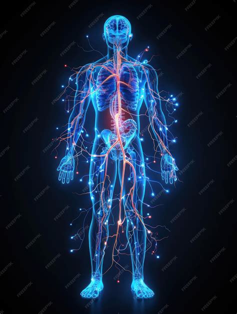 Premium Photo Neural Pathways Nervous System Delving Into The Pathways Of Sensation And