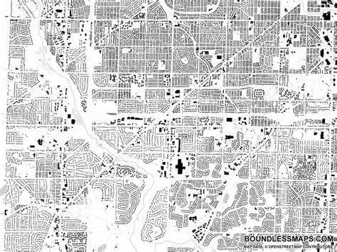 Greenfield Figure Ground Vector Map Boundless Maps Figure Ground Map Vector Map Store