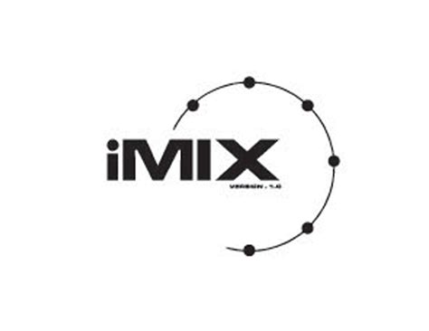 imix创意用环形的圆弧中间分散的圆点来表示串联互联属性。 空灵logo设计公司
