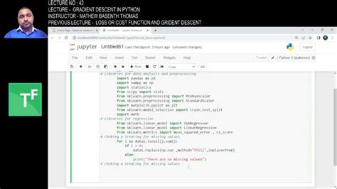 Sushma Augustine On Linkedin Simple Linear Regression Using Stochastic Gradient Descent