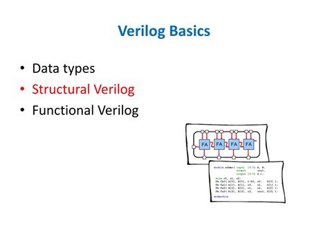 PPT Verilog Tutorial PowerPoint Presentation Free Download ID 882273
