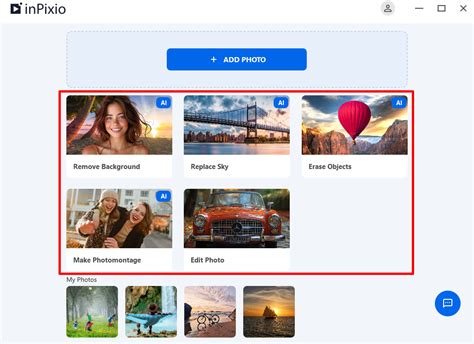 Quick Start Guide Of InPixio Photo Studio InPixio