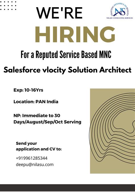 Deepu Thomas On Linkedin Hiring Omniscript Salesforcearchitect Salesforce Vlocity…