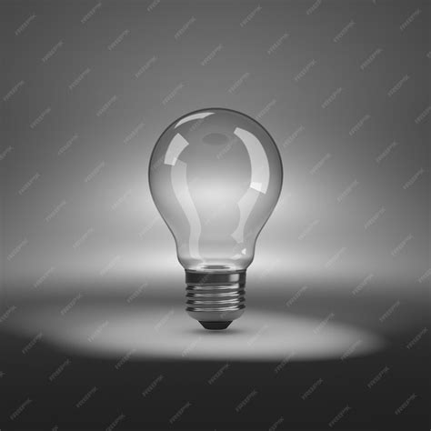 Premium Photo Empty Light Bulb