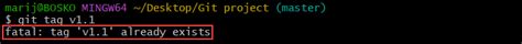 Git Tag The Basic Actions And Functions Examples