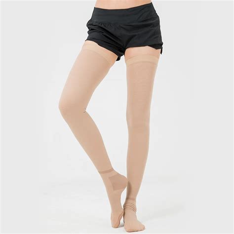 1 шт 20 30 мм рт Ст медицинские компрессионные чулки для женщин и мужчин унисекс высокие