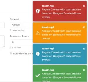 Angular Toastr Component Angular Script