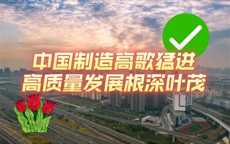 人民时评——《中国制造高歌猛进 高质量发展根深叶茂》 爱学习的小黎同学呀 爱学习的小黎同学呀 哔哩哔哩视频