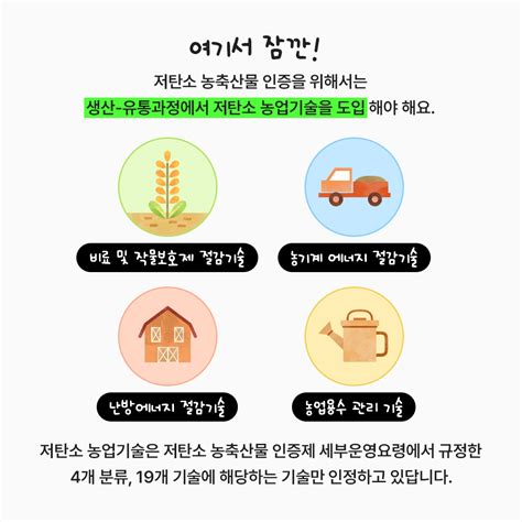 탄소중립 용어사전 저탄소 농축산물 인증 탄소중립 정책포털