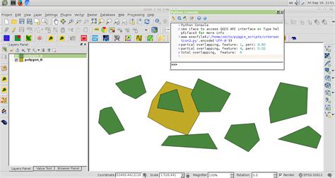 Pyqgis Determining If Polygon Lies Completly In Another Polygon Or Only Partly Using QGIS