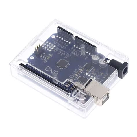 Корпус для Arduino Uno Uno Smd Arduino Leonardo прозорий купити в Києві та Україні