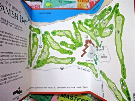Spanish Bay Golf Course Layout