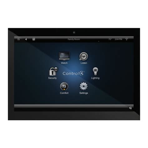 Control 4 7 Series Installation Manual Pdf Download Manualslib