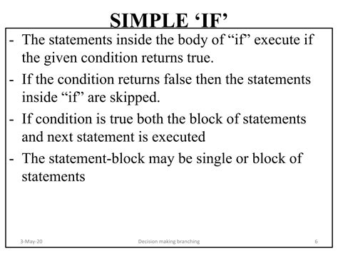 Decision Makingandbranching In C Pptx