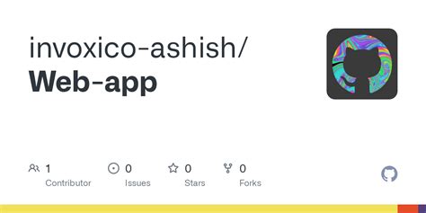 Github Invoxico Ashish Web App