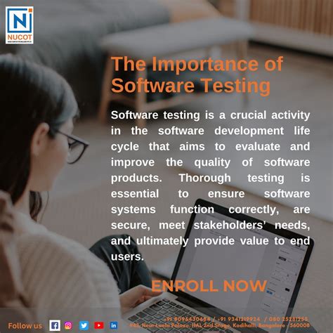 Nuage Offers Manual And Automation Testing Nucot Bangalore Posted On The Topic Linkedin