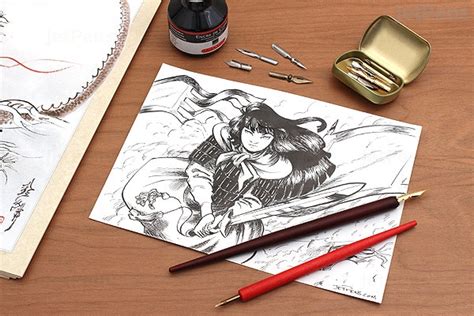 Manuscript Leonardt Drawing And Mapping Dip Pen And Nibs Set Jetpens