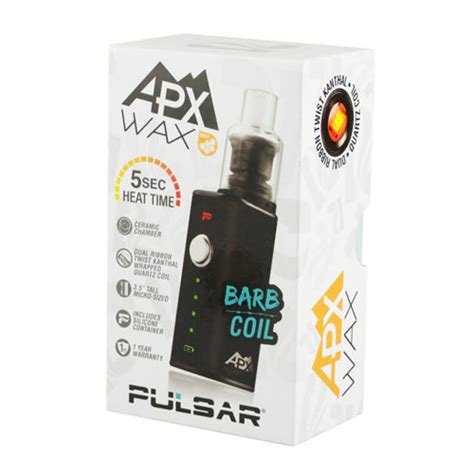 Pulsar Apx Barb Coil Wax Vaporizer