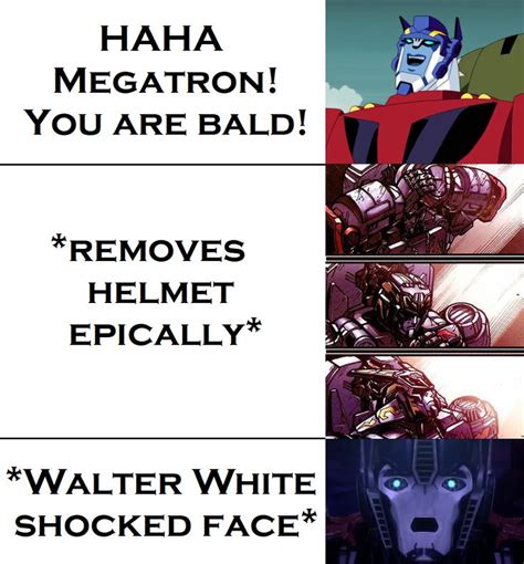 Prime Mocks Megatron Transformers Funny Transformers Memes