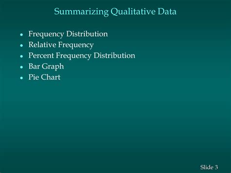 Solution Ch02 Descriptive Statistics Tabel And Graphical Methods 4