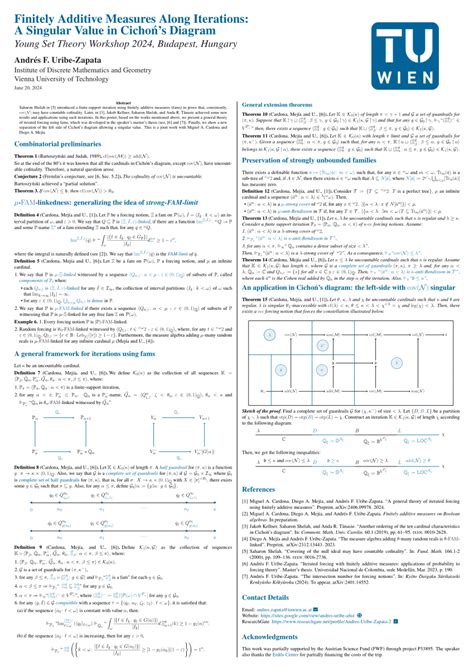 Pdf Finitely Additive Measures Along Iterations A Singular Value In Cichońs Diagram
