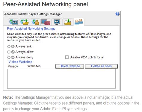 Adobe Flash Player Settings Manager Play Online On Flash Museum