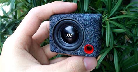 DIY Mini Subwoofer Portable Mini Subwoofer