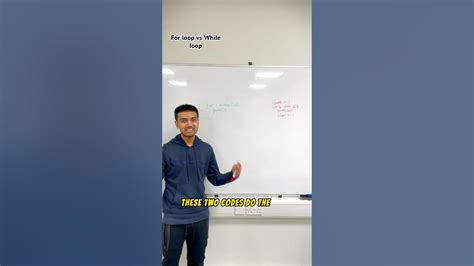 For Loop Vs While Loop Gcse A Level Computer Science Computerscience Gcse Alevel Youtube