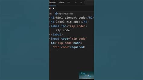 Html Tutorial L Html Element Reference Label Zip Code Htmltutorial Htmlcss Html Webdesign