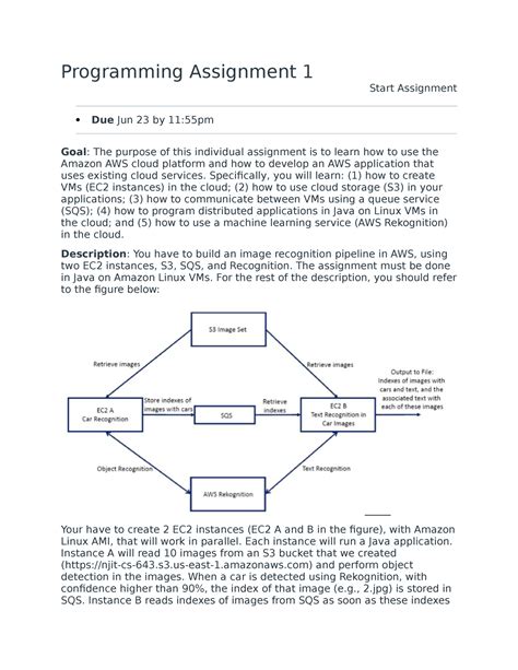Programming Assignment 1 Specifically You Will Learn 1 How To
