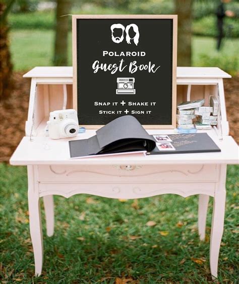 Fun Guest Book Alternative Polaroid Guest Book Hipster Wedding Ideas